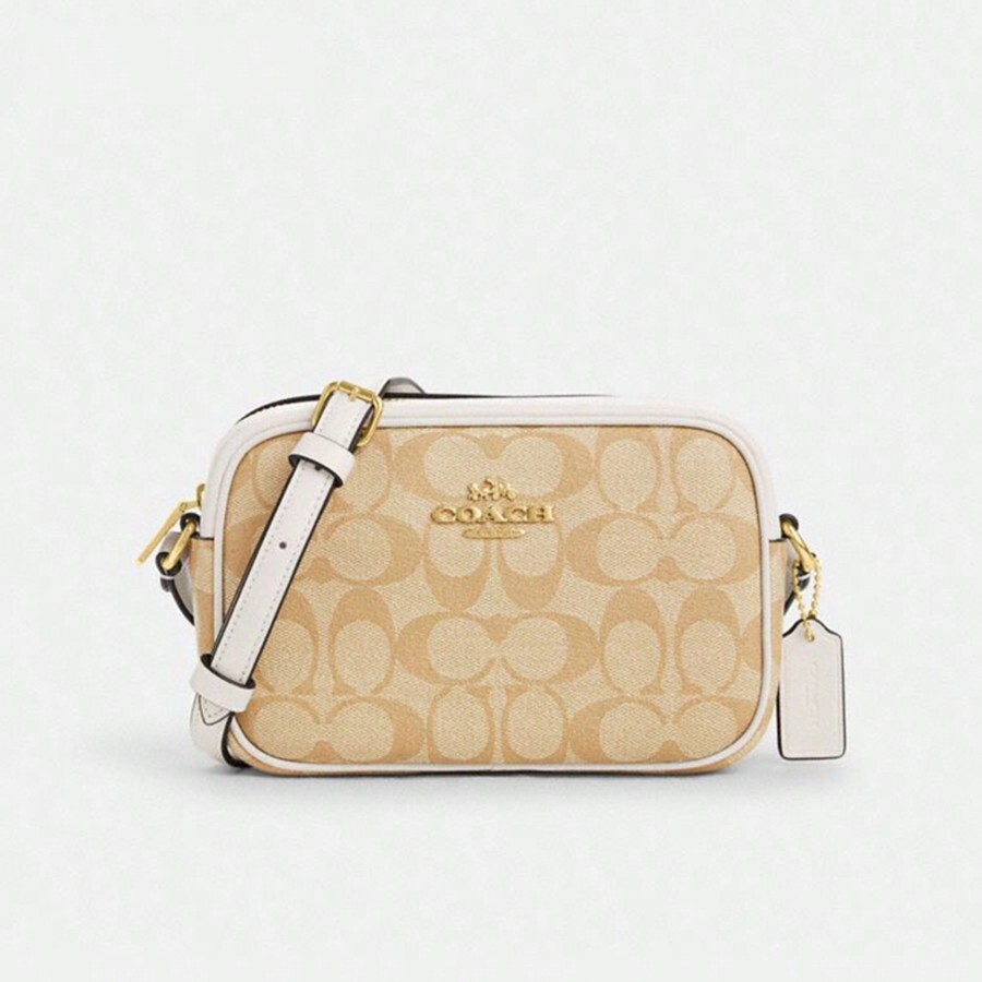 Coach Jamie 21 Women Crossbody Bag Camera Bag In Signature Jacquard ...