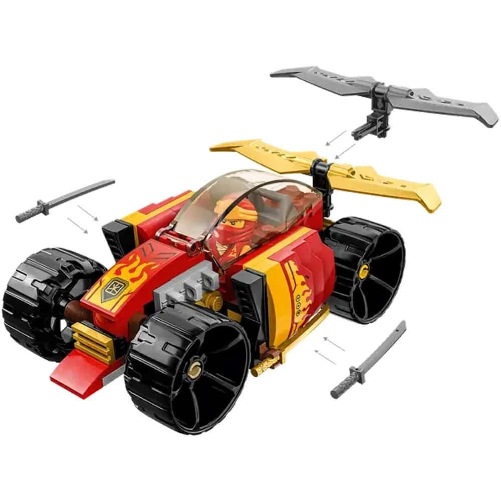 Lego NINJAGO Kai's Ninja Race Car EVO 71780, 20in1 Racing Car Building ...