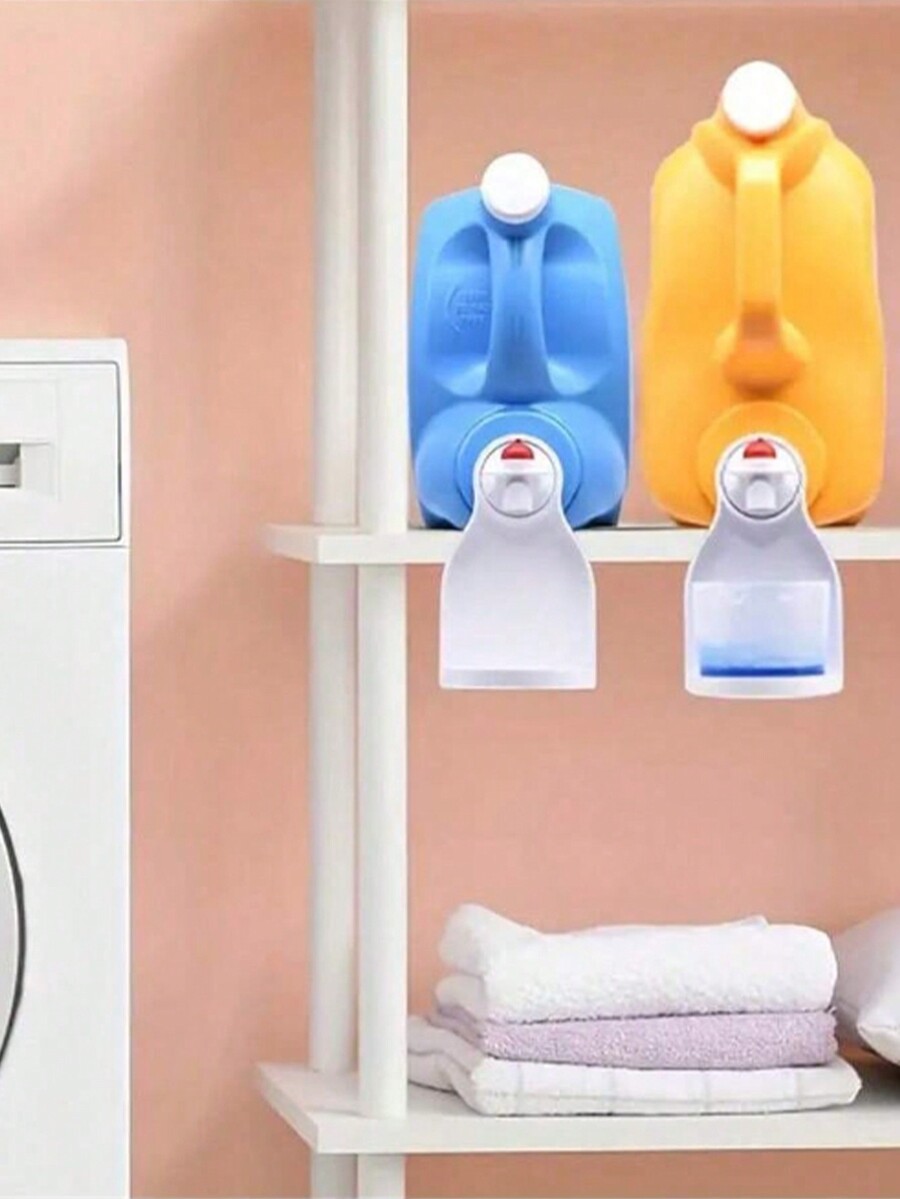 1pc Laundry Detergent Cup Holder, Portable Leakproof Laundry Collector ...