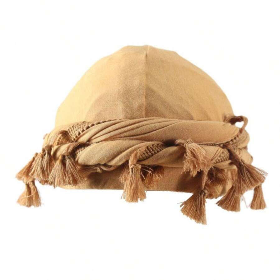 Satin Lining Turban With Tassels For Women Halloween | SHEIN USA