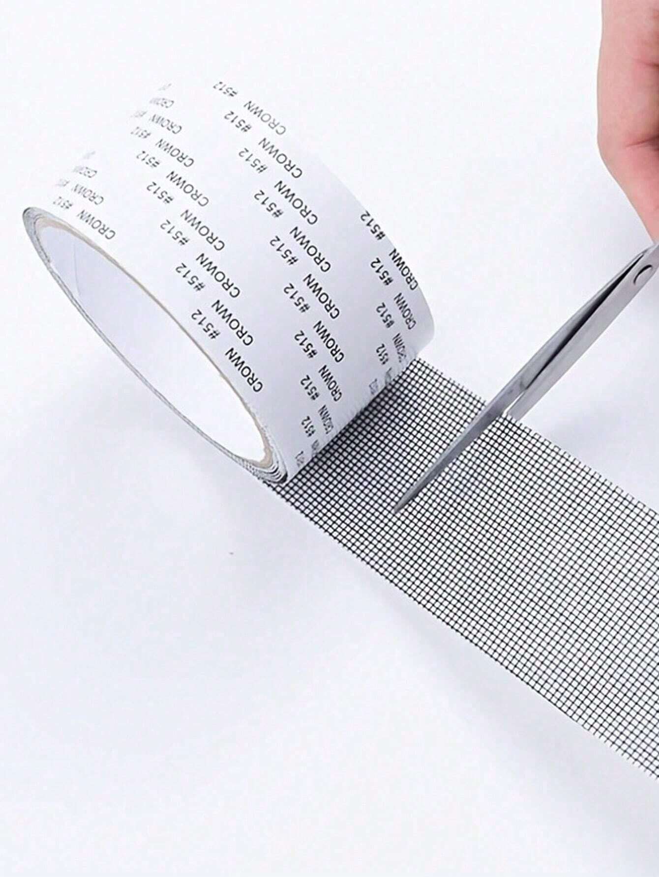 Mesh Window Screen Repair Patch, Cut-To-Size, Self-Adhesive, For Fixing ...