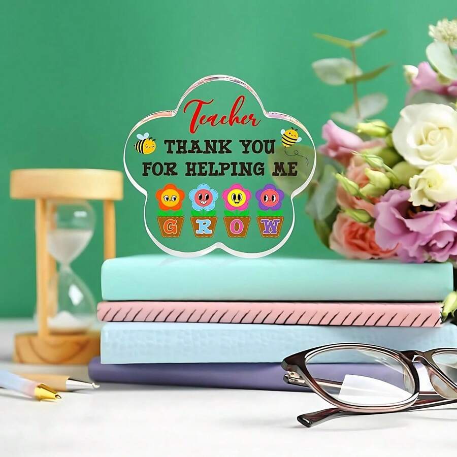 Teacher Appreciation Gifts Thank You For Helping Me Grow Teacher ...