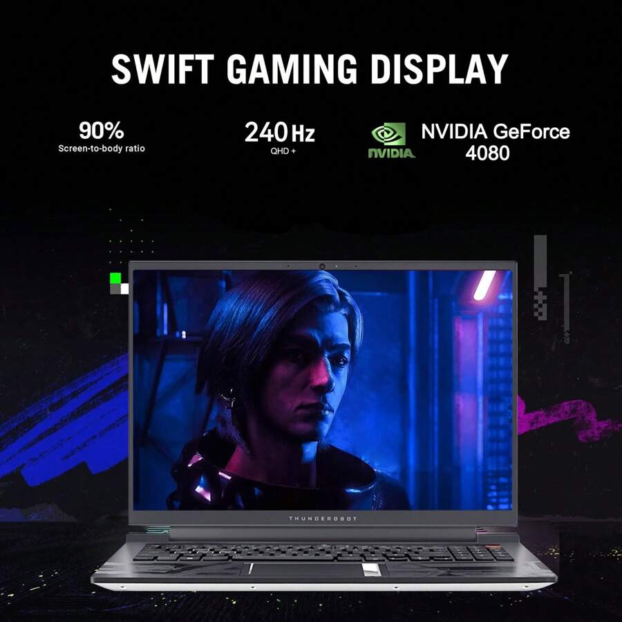 Thunderobot Zero 2024 Gaming Laptop 16 Qhd 240hz 2 5k Display I9