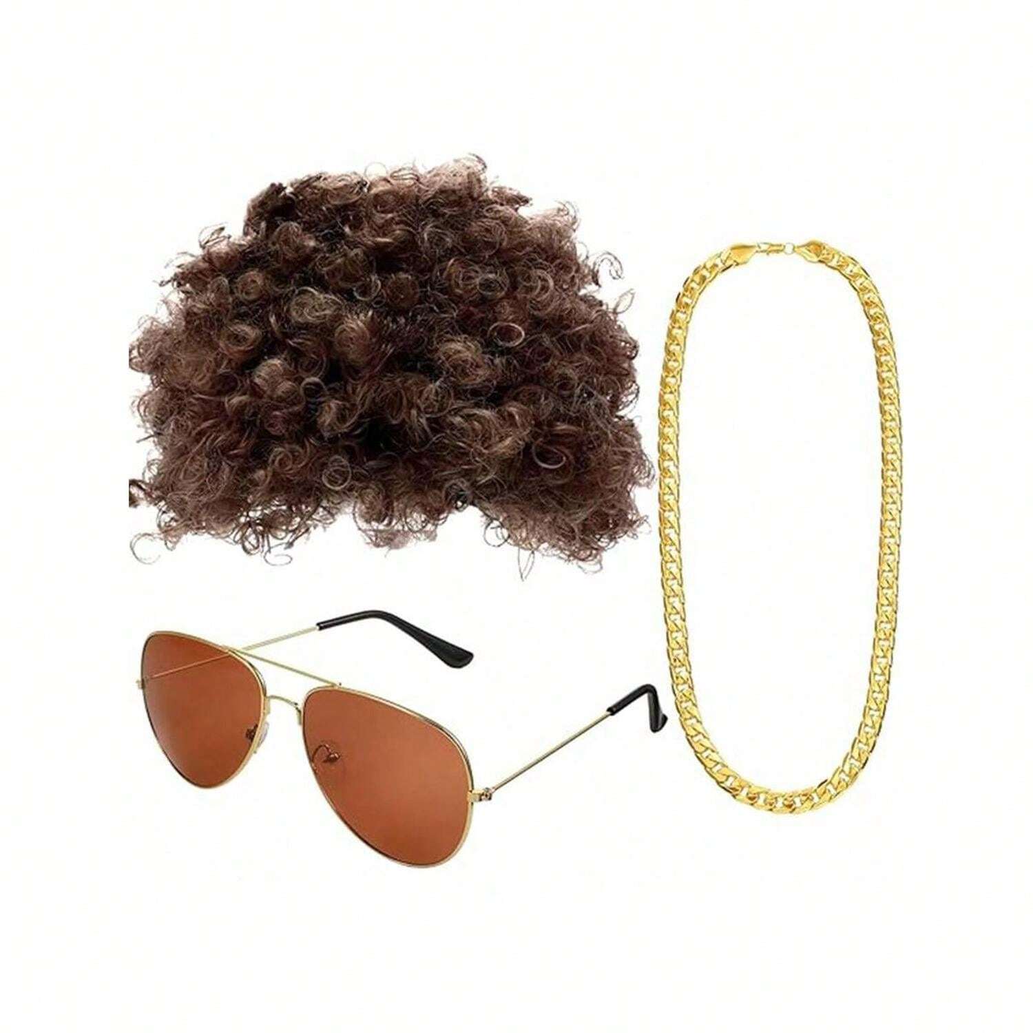 Hippie Costume Set For Adults 70s Hippie Fancy Dress Set For Adults ...