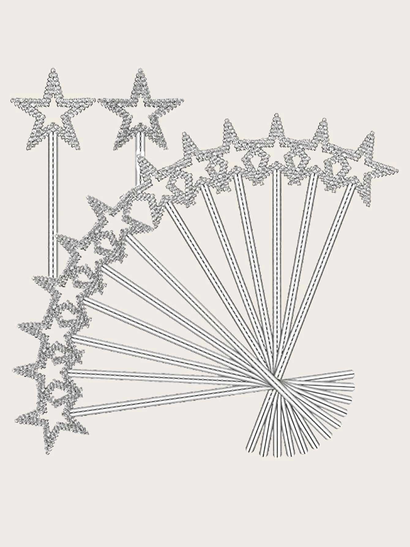 1pc Five-Pointed Star Magic Wand Angel Star Fairy Wand Stage ...