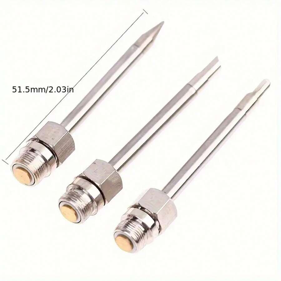 3pcs 510 Interface Soldering Iron Head Mini Portable Soldering Iron Tip ...