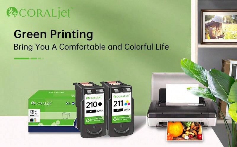 Coraljet PG-545XL CL-546XL Compatible With Canon Printer Cartridges 545 ...