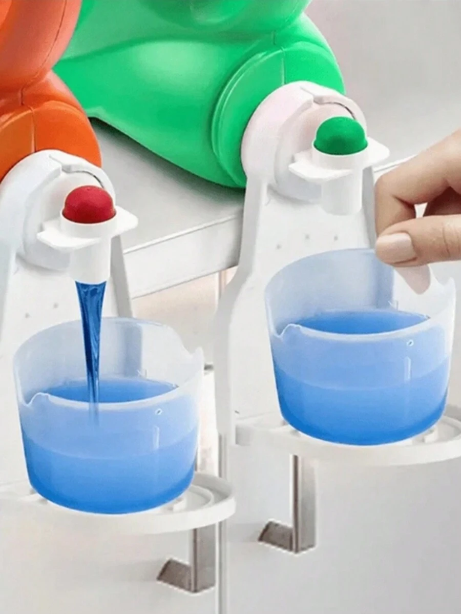 1pc Laundry Detergent Cup Holder, Portable Leakproof Laundry Collector ...