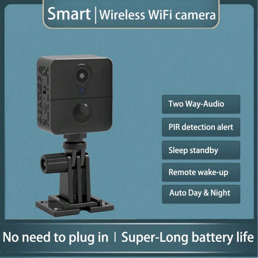 New 2024 720P HD Mini Wireless Camera, ,WiFi Smart Camera Home Safety ...