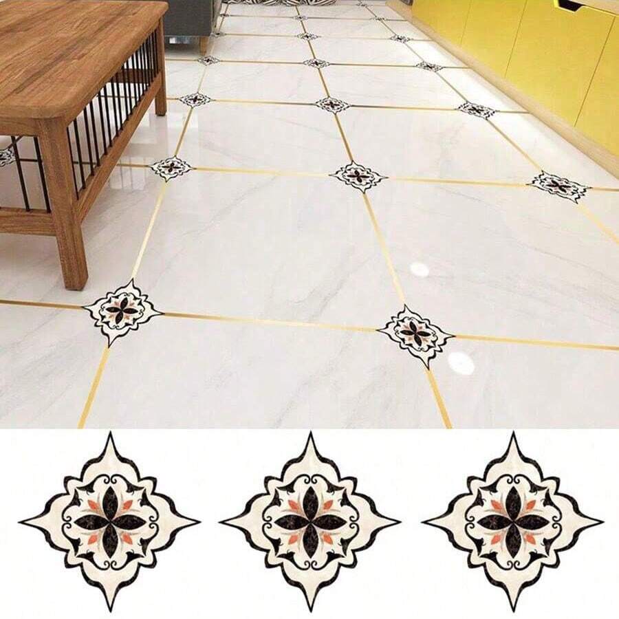 36Pcs Ceramic Tile Self-Adhesive Decorative Waterproof And Wear ...