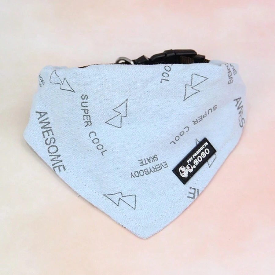 Pet Triangle Scarf Retractable Collar Small And Medium Sized Dog And ...