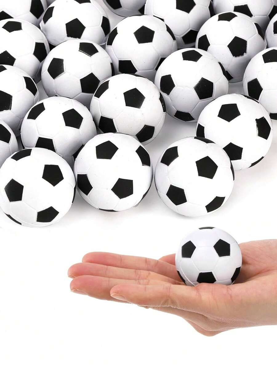 6pcs Mini Basketball Elastic Eva Ball, Stress Relief Ball, Squeezing ...