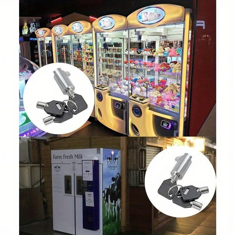 1 Set High Security Vending Machine Lock And Key (Keyed Alike), Soda ...
