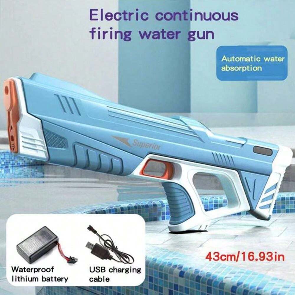 High Pressure Automatic Electric Water Gun, Self-Priming Continuous ...