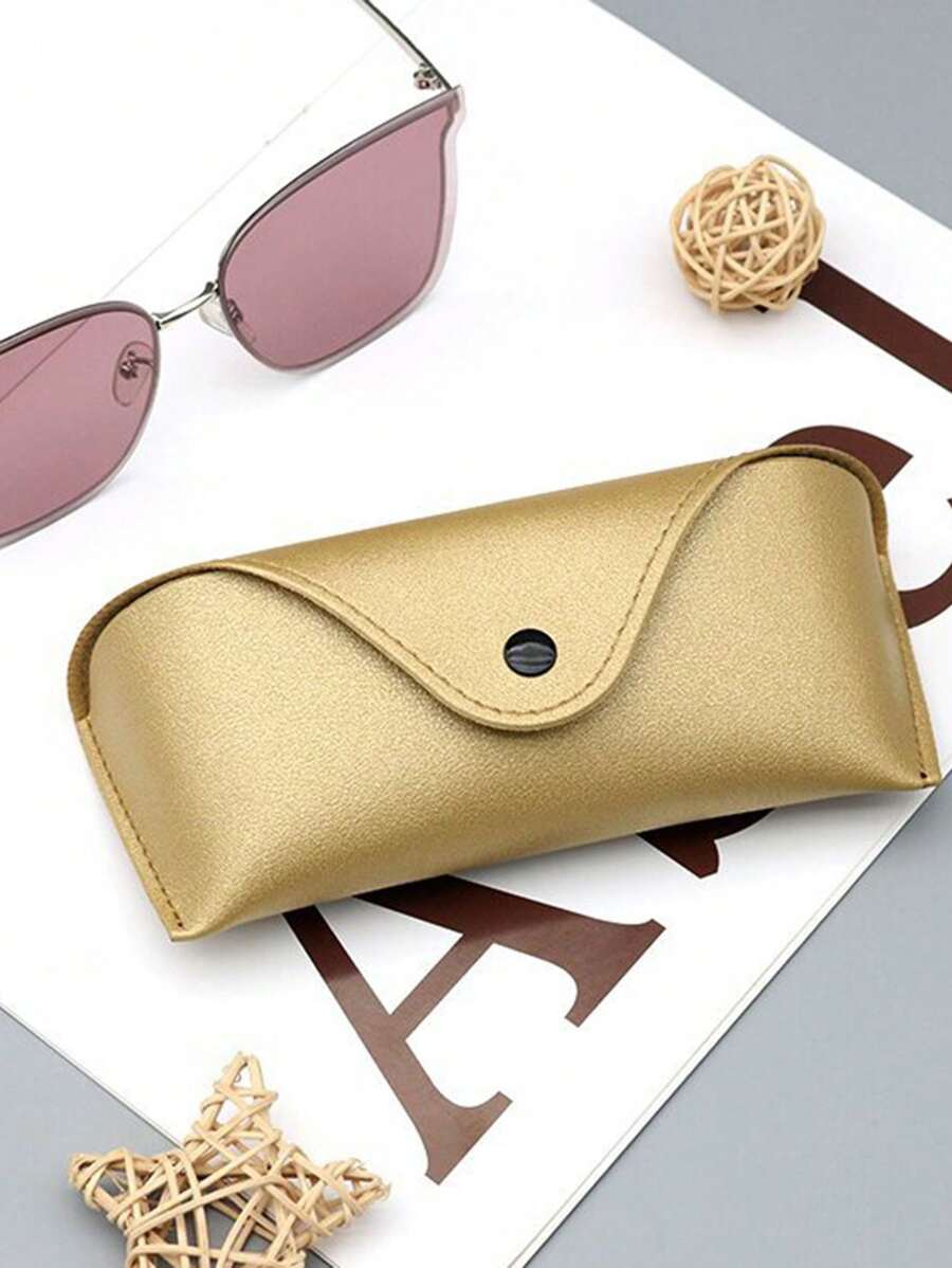 Portable PU Leather Glasses Case, Durable Soft Sunglasses Pouch Slim ...