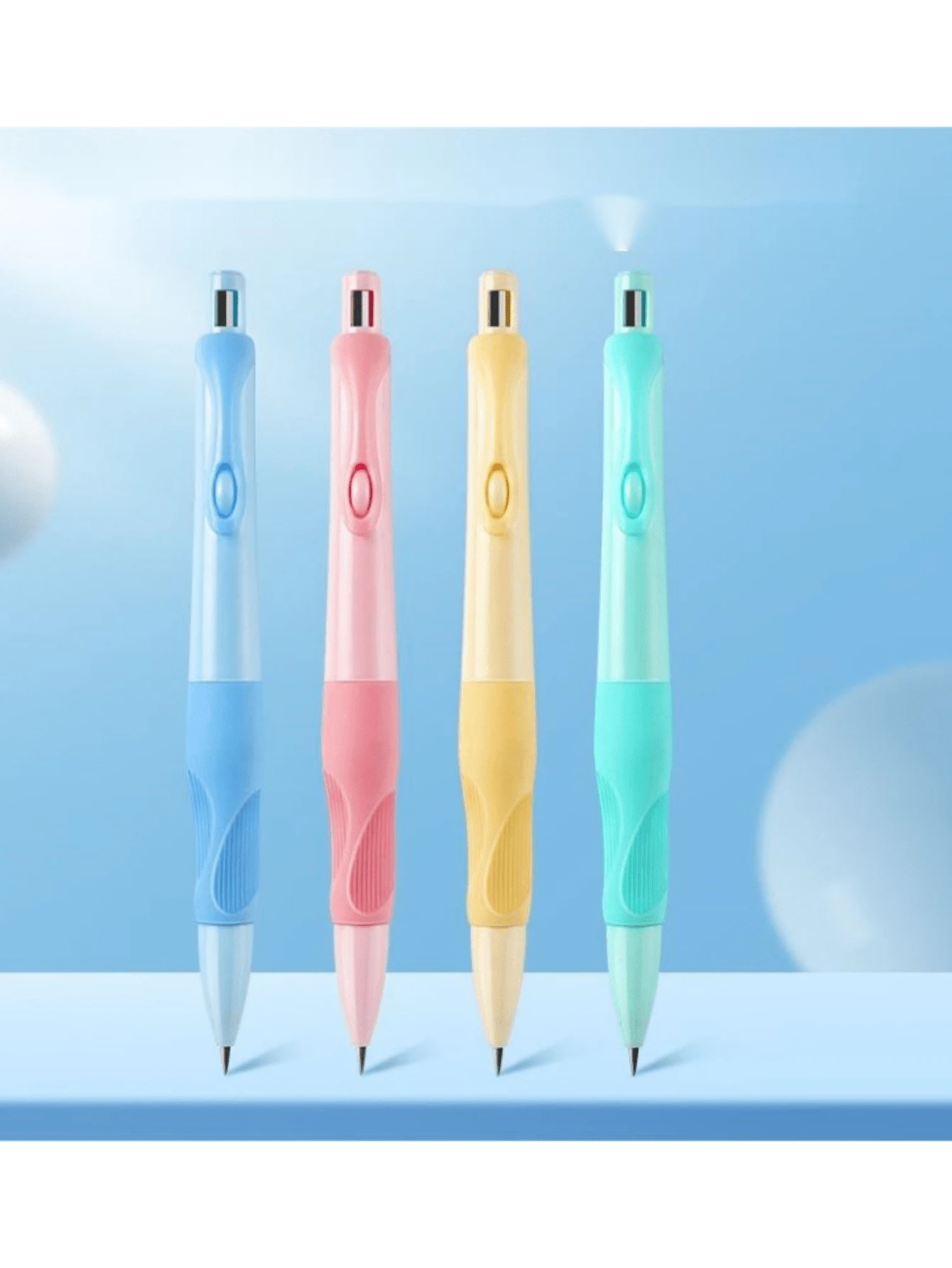 Dolphin-Shaped Auto Pencil, 2.0mm Thick Lead, Easy To Correct Grip ...