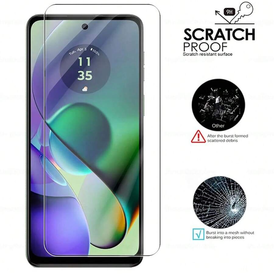 3PCS Screen Protector Tempered Glass Film Compatible For Moto G84 G54 ...