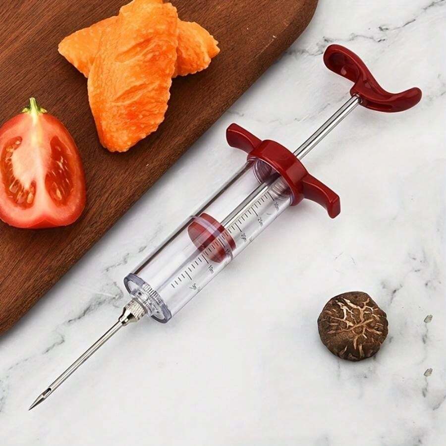 Turkey BBQ Seasoning Injector, Steak Sauce Marinade Meat Soaking Sauce ...