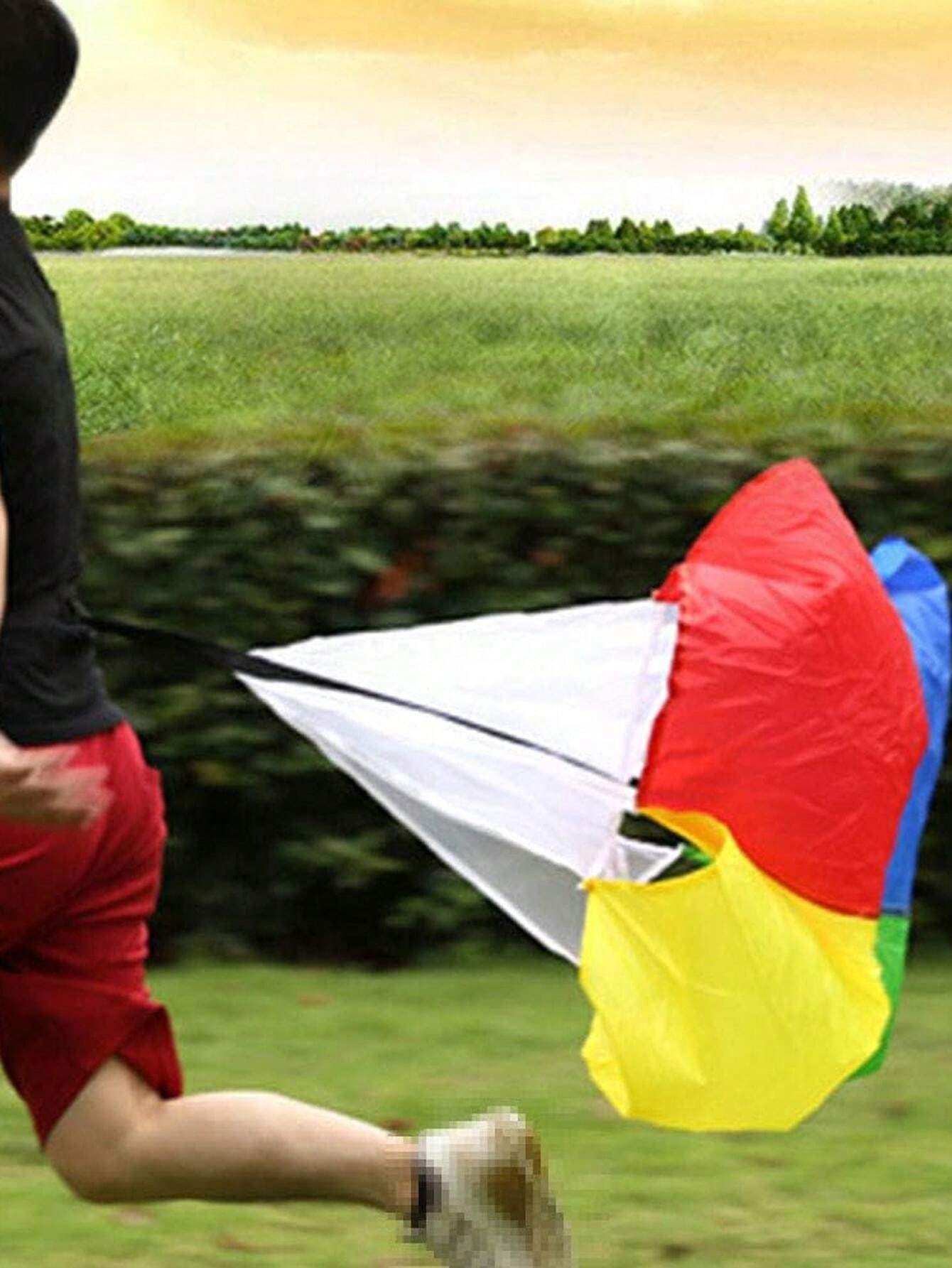 1pc Multi-Color Resistance Parachute - 43-Inch Running Resistance ...