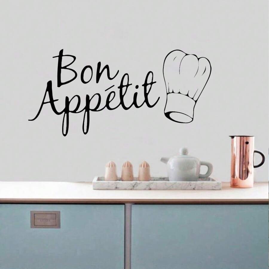 Food Kitchen Room Decoration Kitchen Stickers Bon Appetit Wall Stickers ...