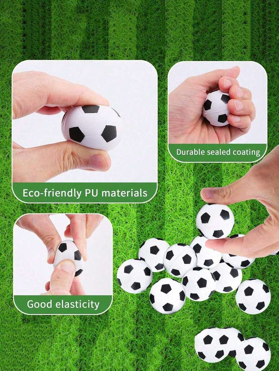 6pcs Mini Basketball Elastic Eva Ball, Stress Relief Ball, Squeezing ...