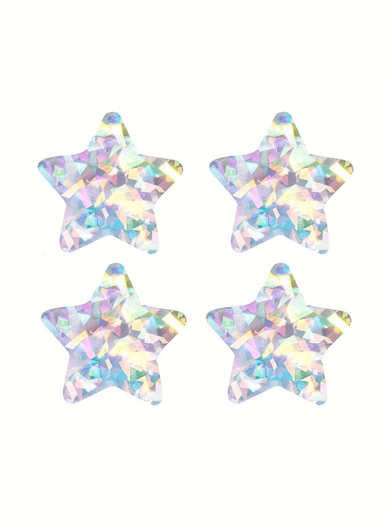 500pcs Sparkling Silver Star Stickers - 500pc Bulk Pack - Ideal For ...