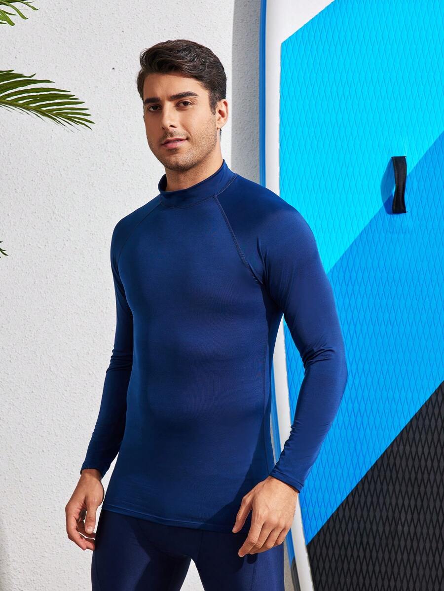Boyfriend Style Men's High Elasticity Quick-Drying Smooth Compression ...