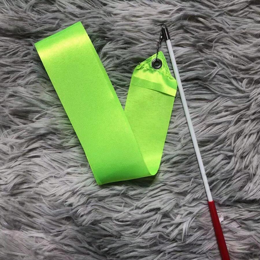 Rhythmic Dance Ribbon Gymnastics Artistic Twirling Ribbon Baton, For ...