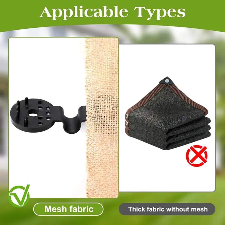 50Pcs Shade Cloth Clips Shade Fabric Clamps Grommets For Net Mesh Cover ...