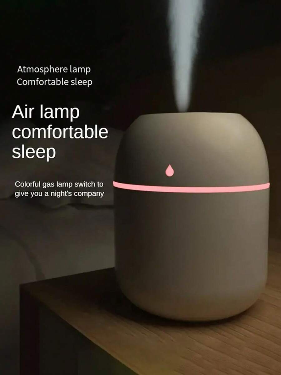 1pc Compact USB Car Humidifier - Dual Mist Modes & Essential Oil ...