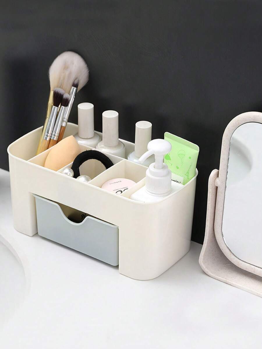 2pcs Home Drawer Cosmetic Organizer, Nail Tools Multi-Layer With Drawer ...