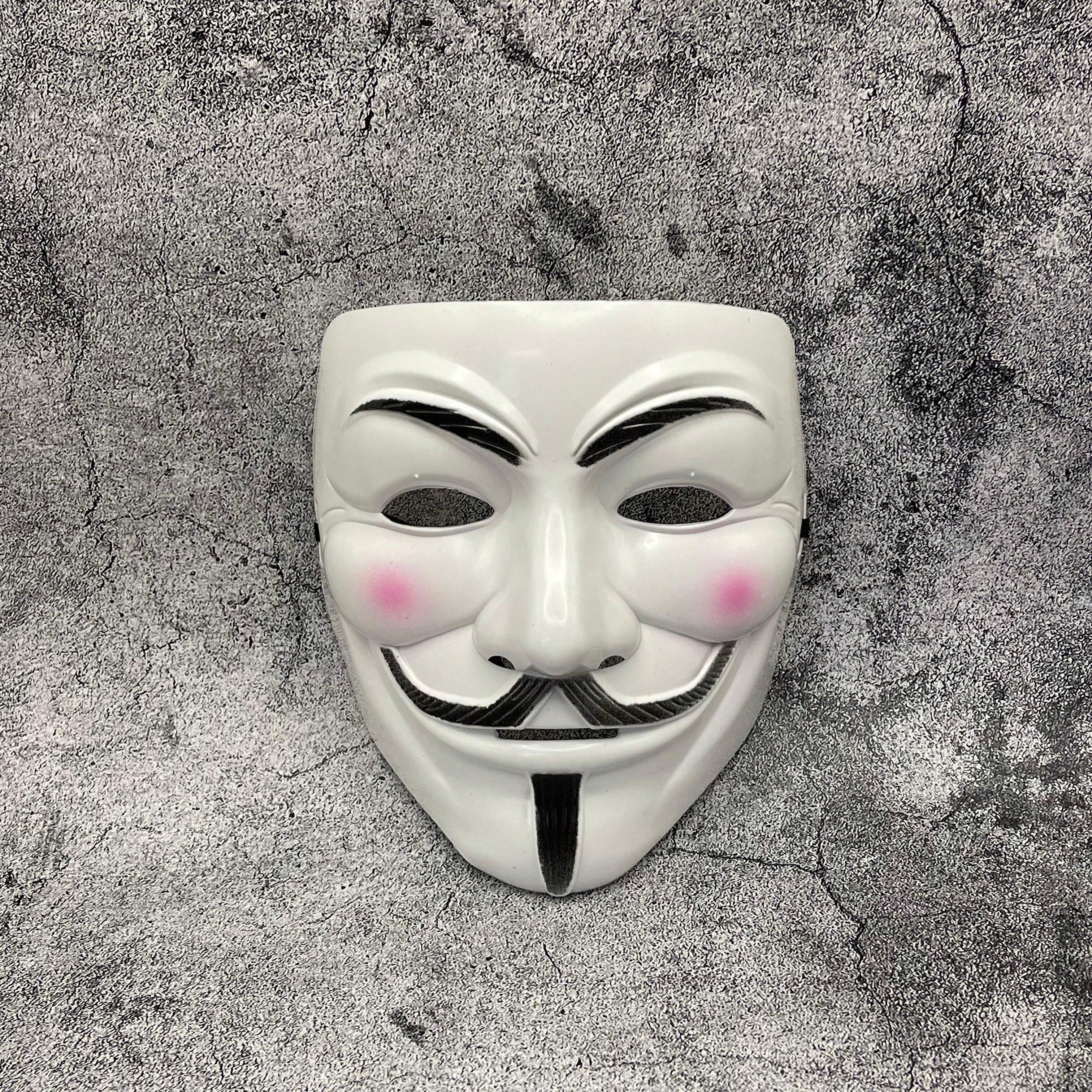 Classic Full Face Mask Prank Prop, Halloween Costume Photo Prop, Live ...