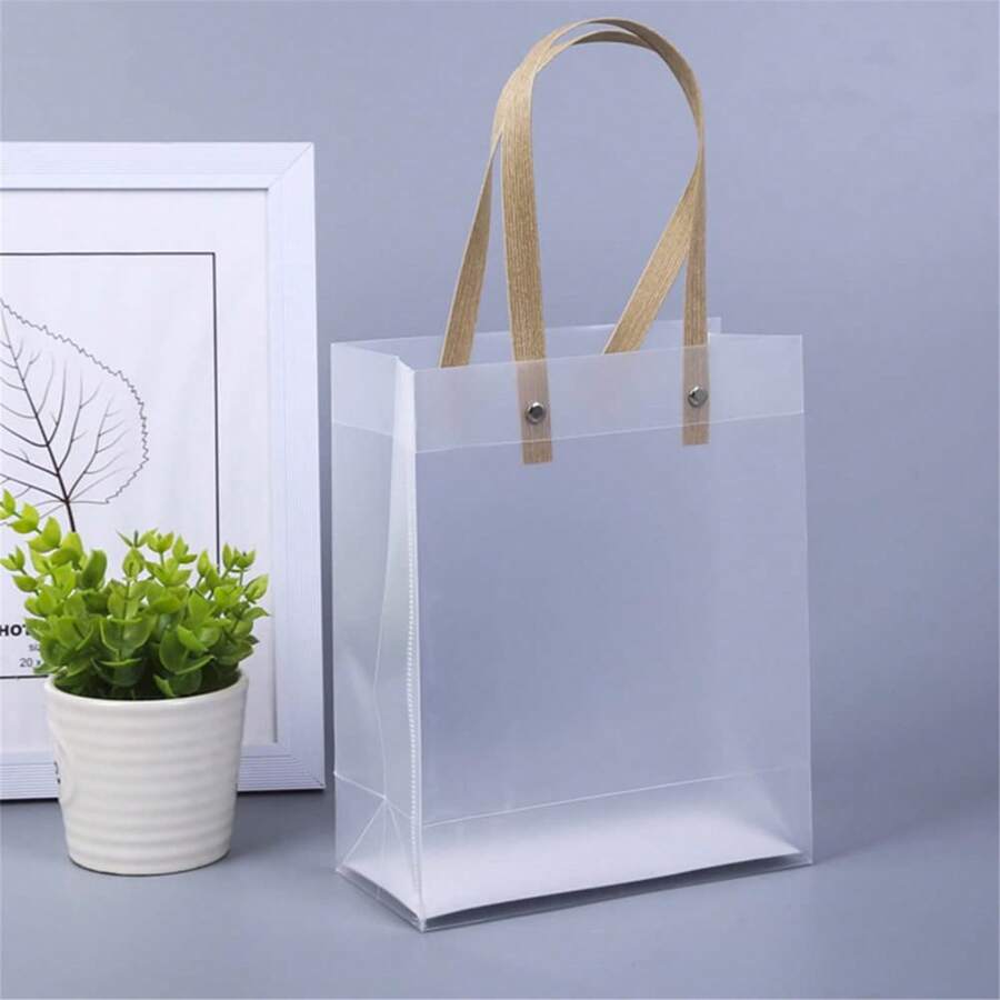 Small Transparent Gift Bag, Handheld Gift Box For Souvenirs, Elegant ...