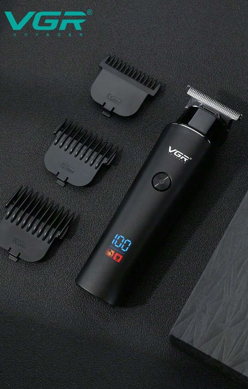 VGR Hair Trimmer Professional Electric Trimmers Cordless Hair Clipper ...