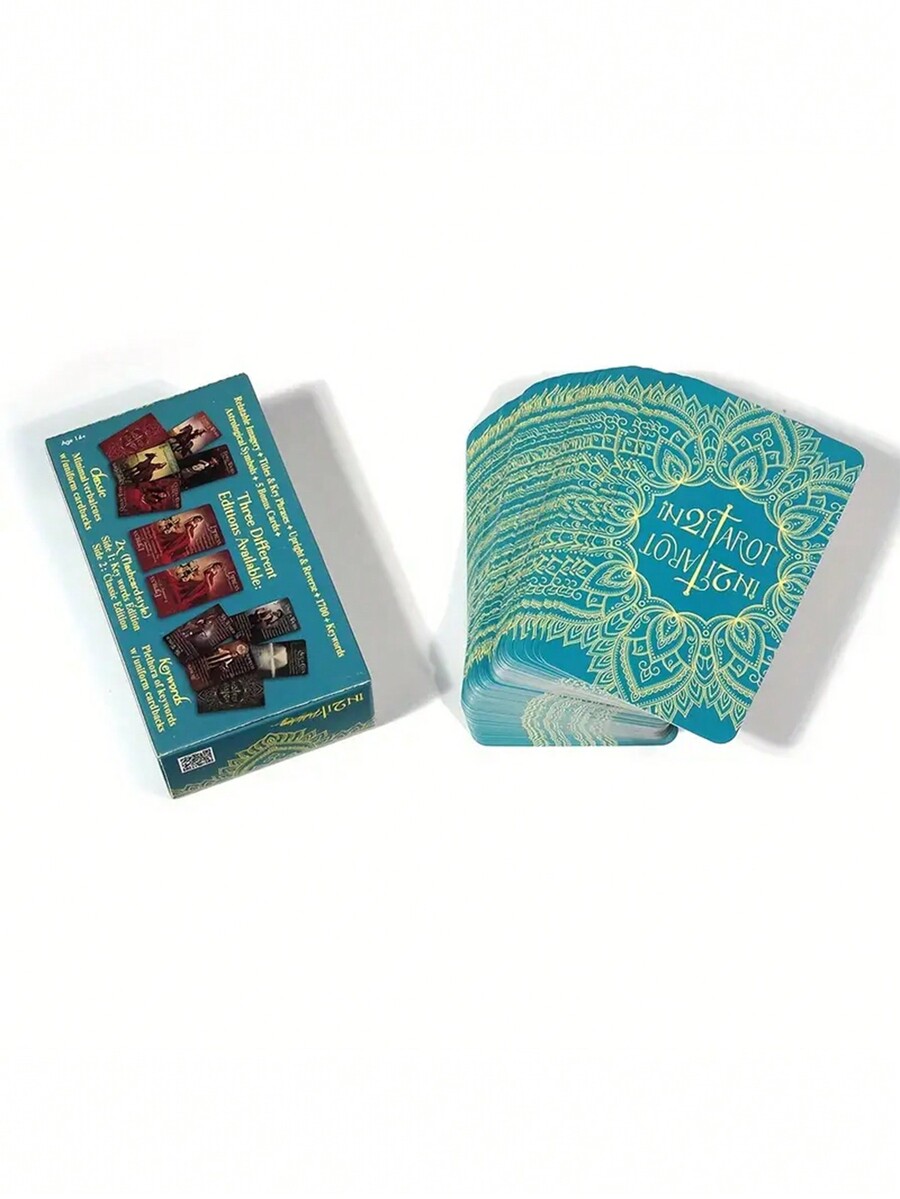 1set In2it Tarot Deck Tarot Cards For Beginners And Advanced User Games Kitten Tarot Witch