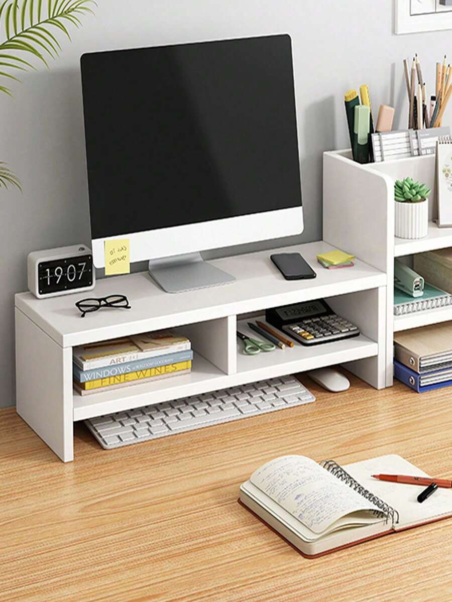 1 Unit Desktop Organizer Stand For Elevating Computer Monitor, Desk ...