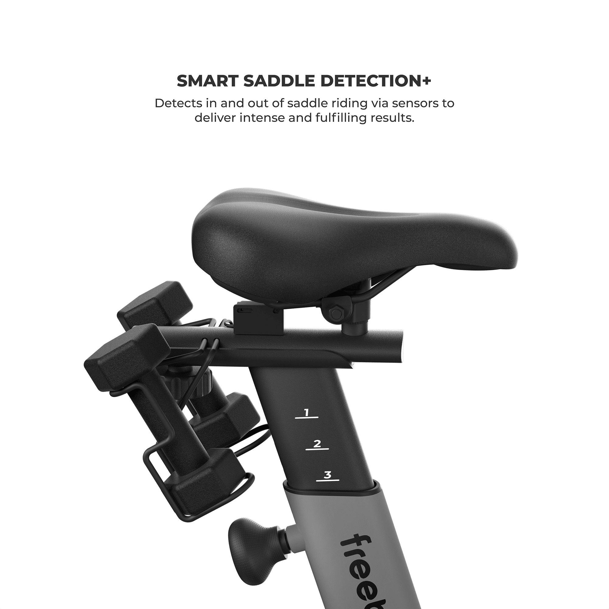 Smart Exercise Bike With 15.6 TouchScreen, Stationary Bike With Auto ...