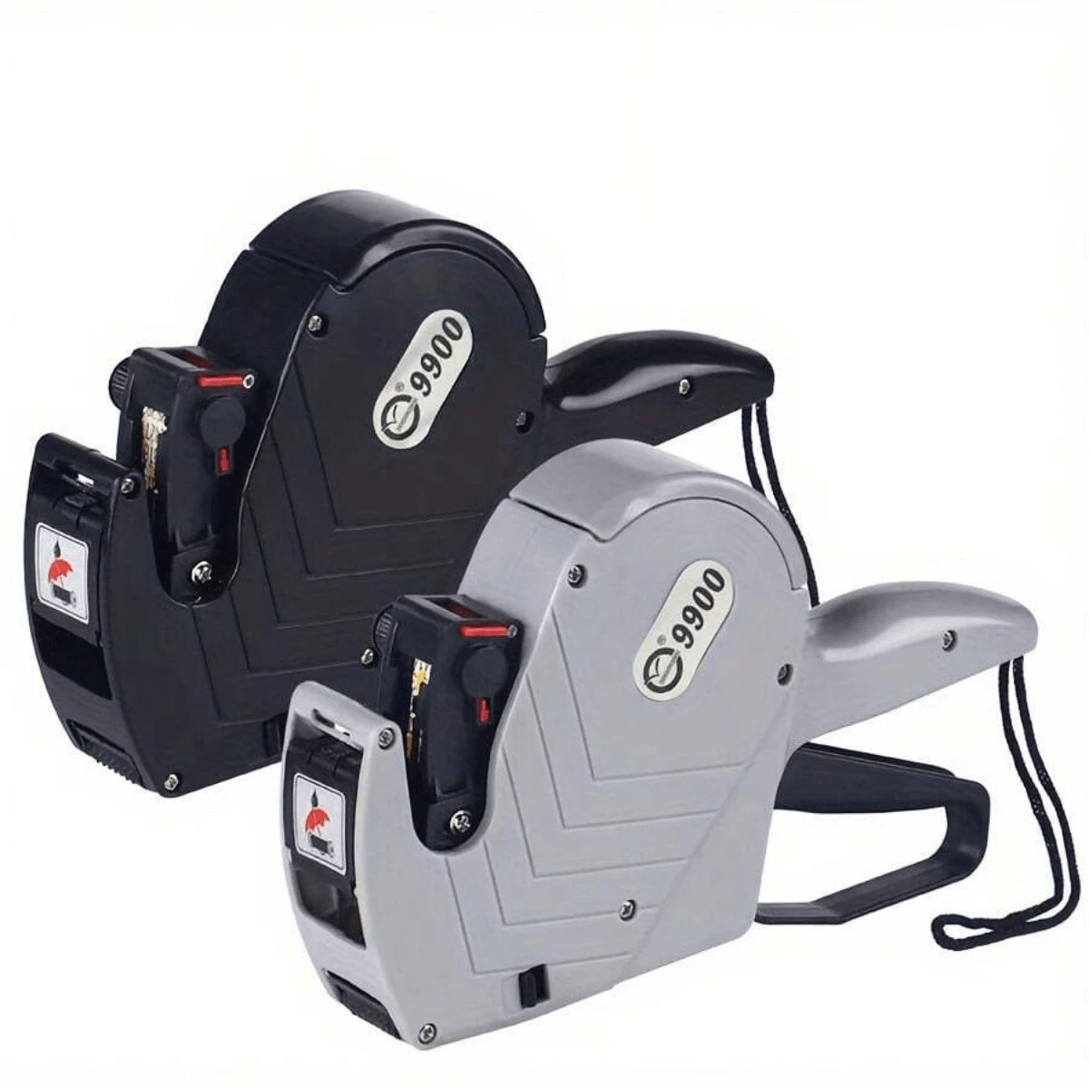 1pc Single Row 8-Digit Price Tag Gun And Ink Roller, Pricing Barcode ...