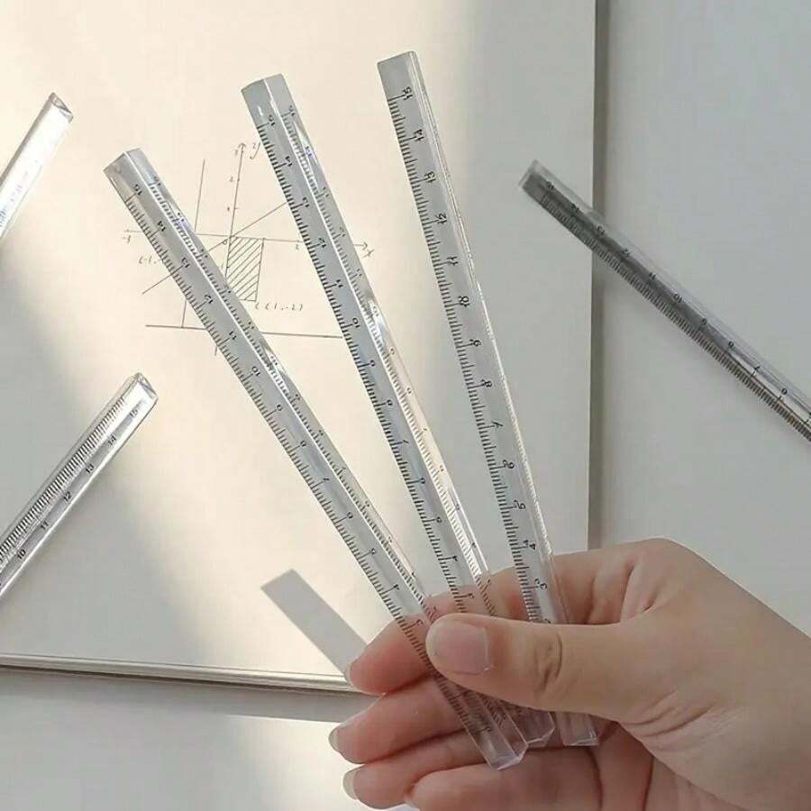 10Pcs/2Pcs/5Pcs Transparent Triangulation Measuring Tool For Architects ...