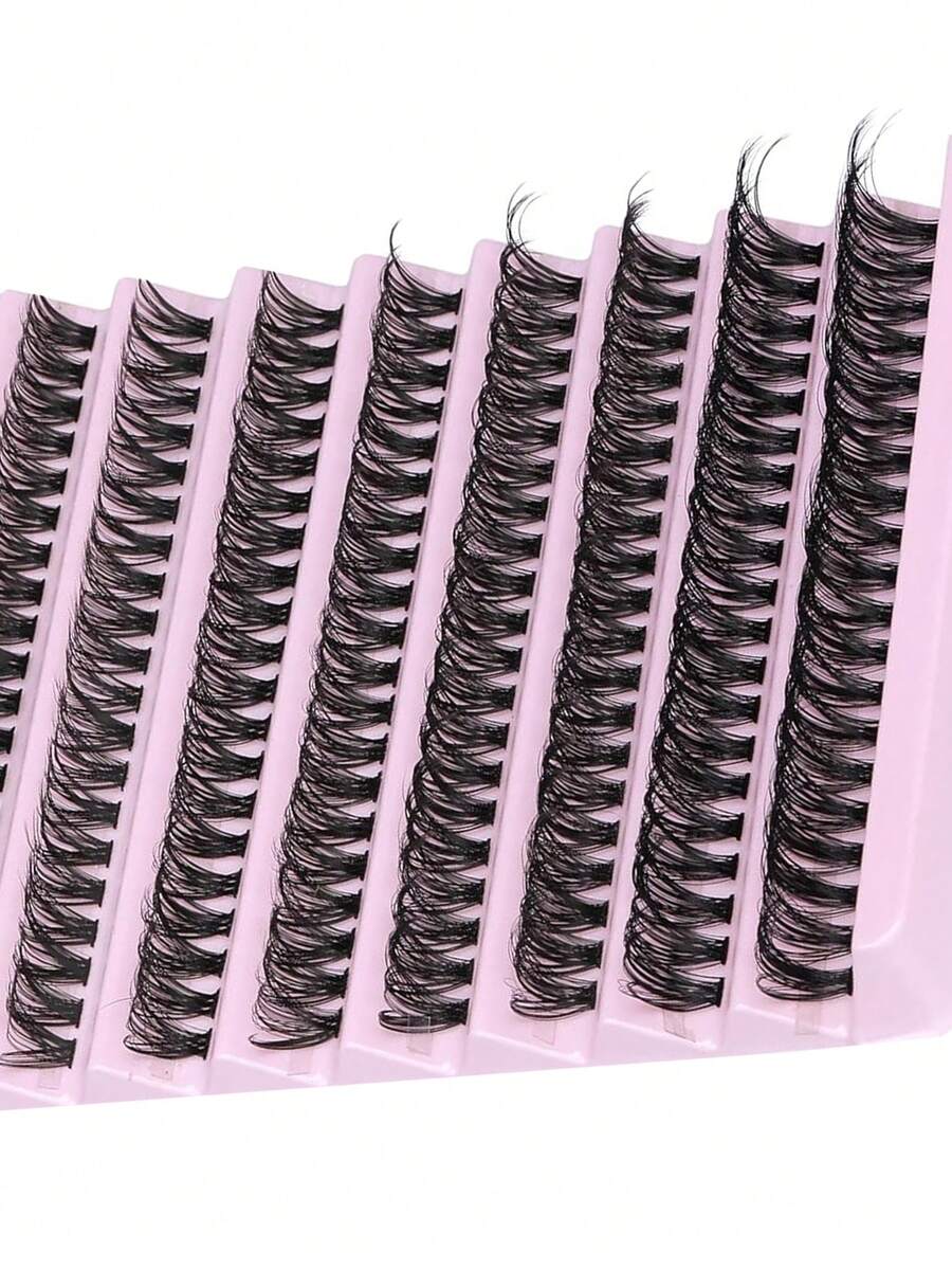 30D/40D Lash Clusters 200 Pcs DIY Individual Lashes 8-16mm Natural Look ...
