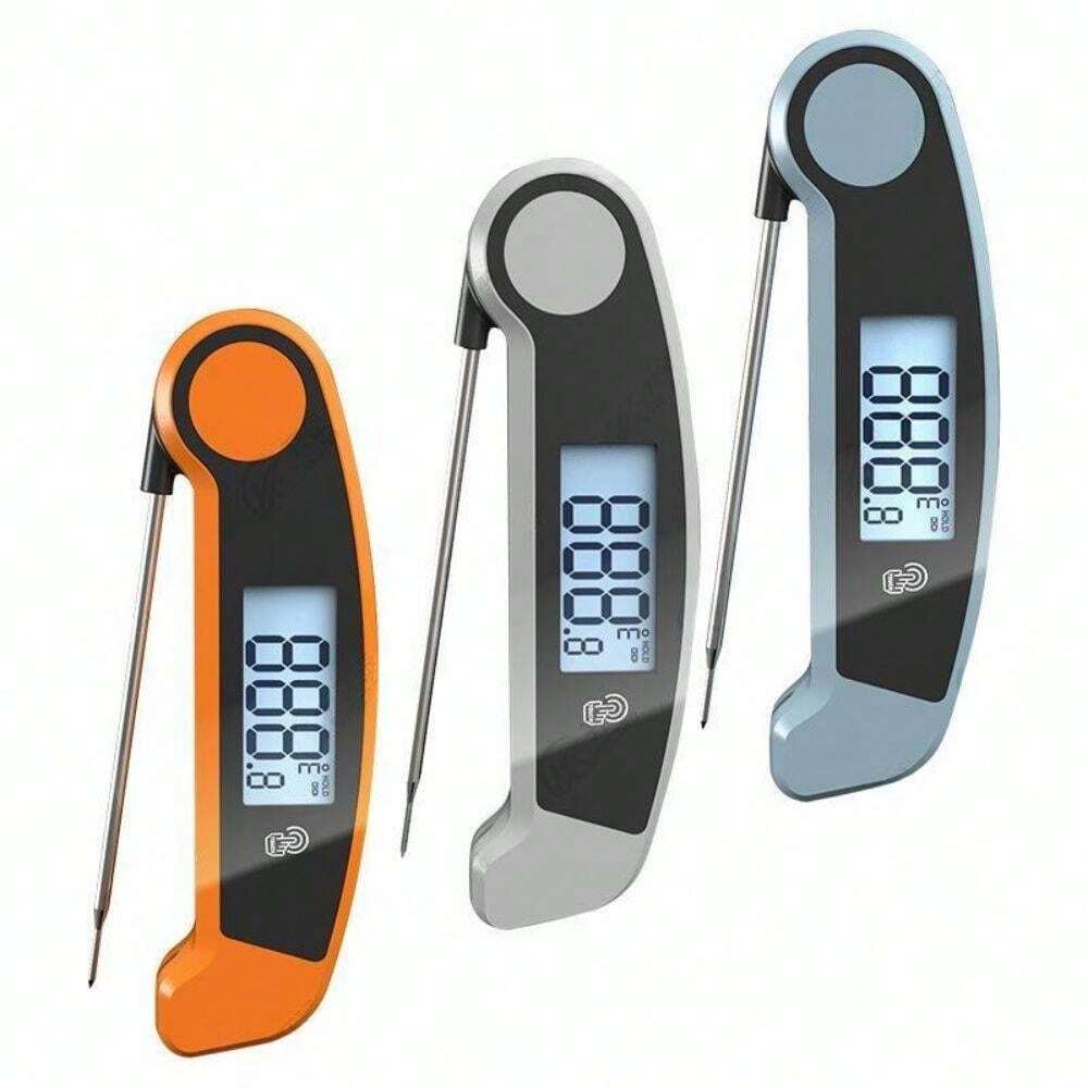A Battery-Powered Smart Barbecue Electronic Food Thermometer, Kitchen ...