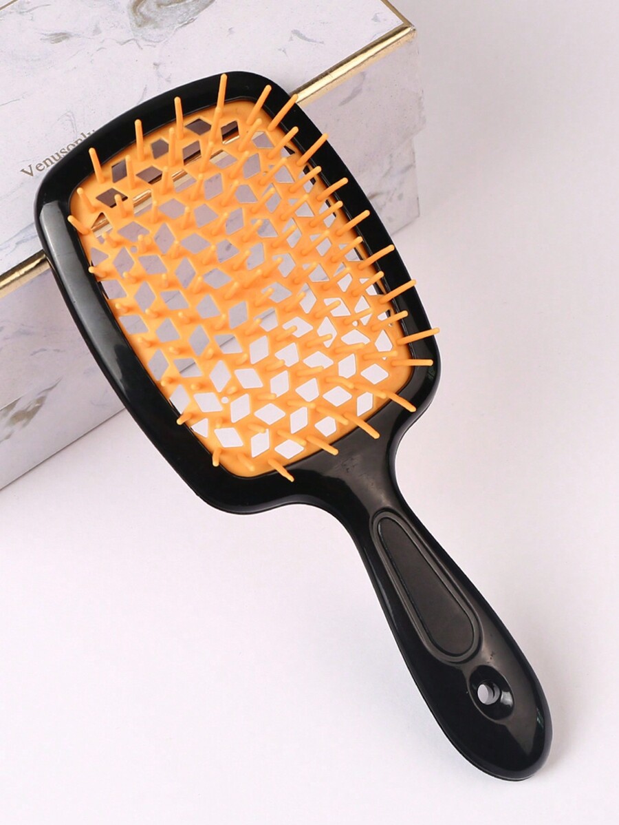 Hair Comb Set,1pc Hairdressing Hollow Back Honeycomb Comb Ribs Comb&1 ...