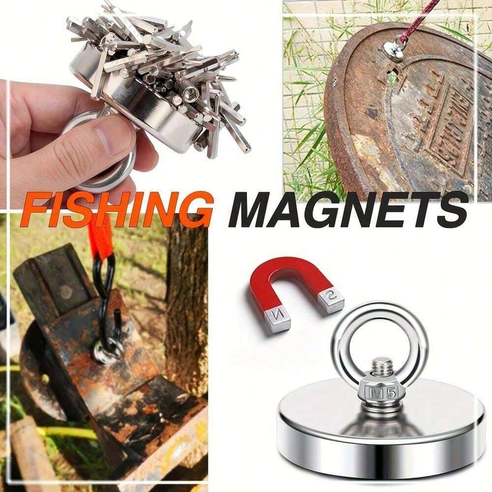 Heavy Duty Strong Neodymium Magnet Countersunk Bolt Fishing Magnetic ...