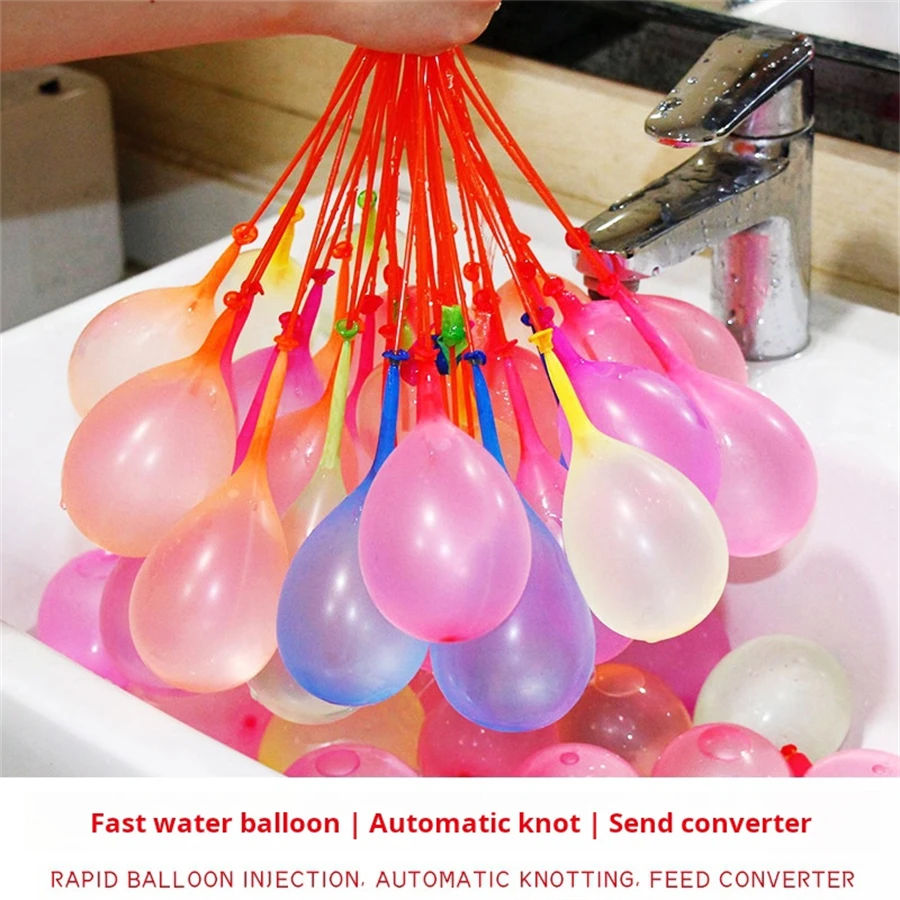 111PCS 1 Pack Of 3 Bundle 111 Water Balloons Quick Fill Balloon ...
