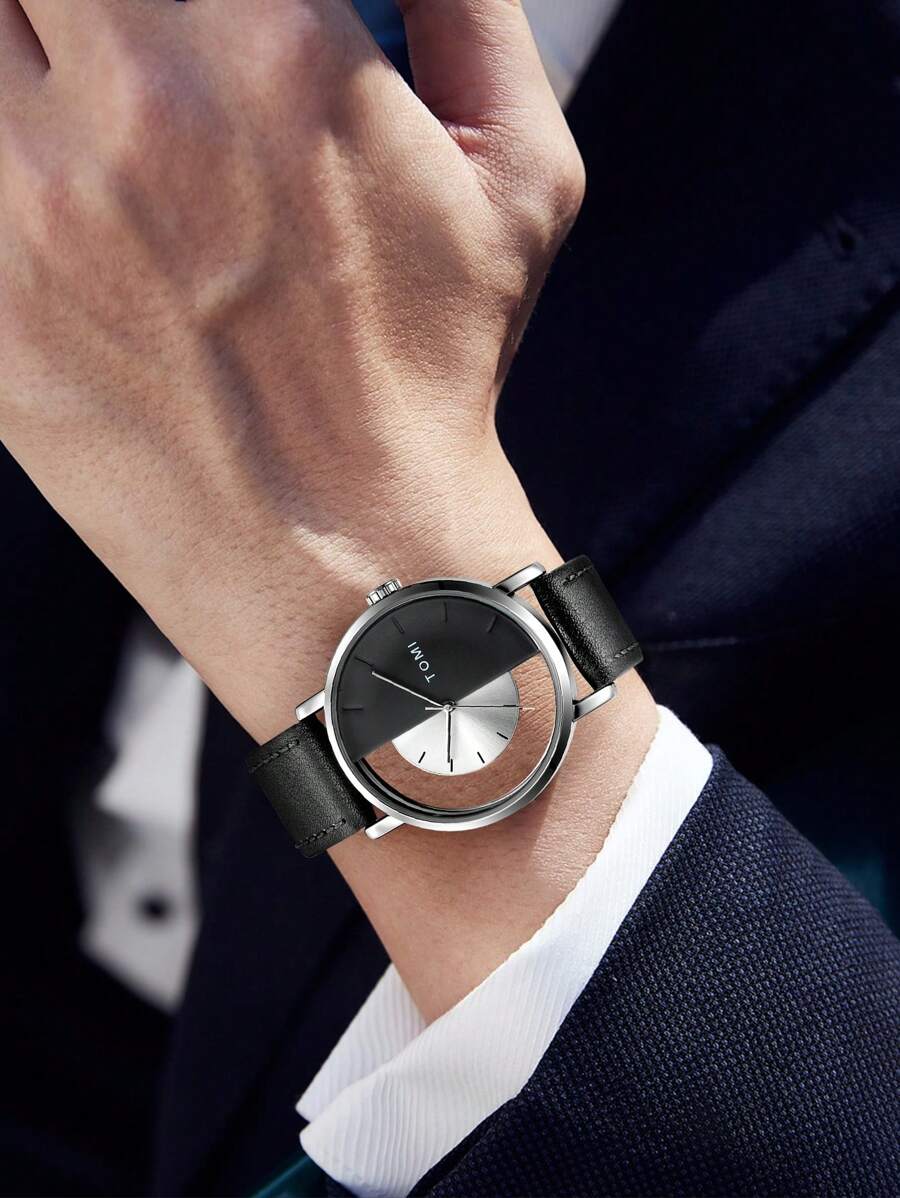 Reloj sencillo y moderno semitraslúcido con correa como regalo para ...