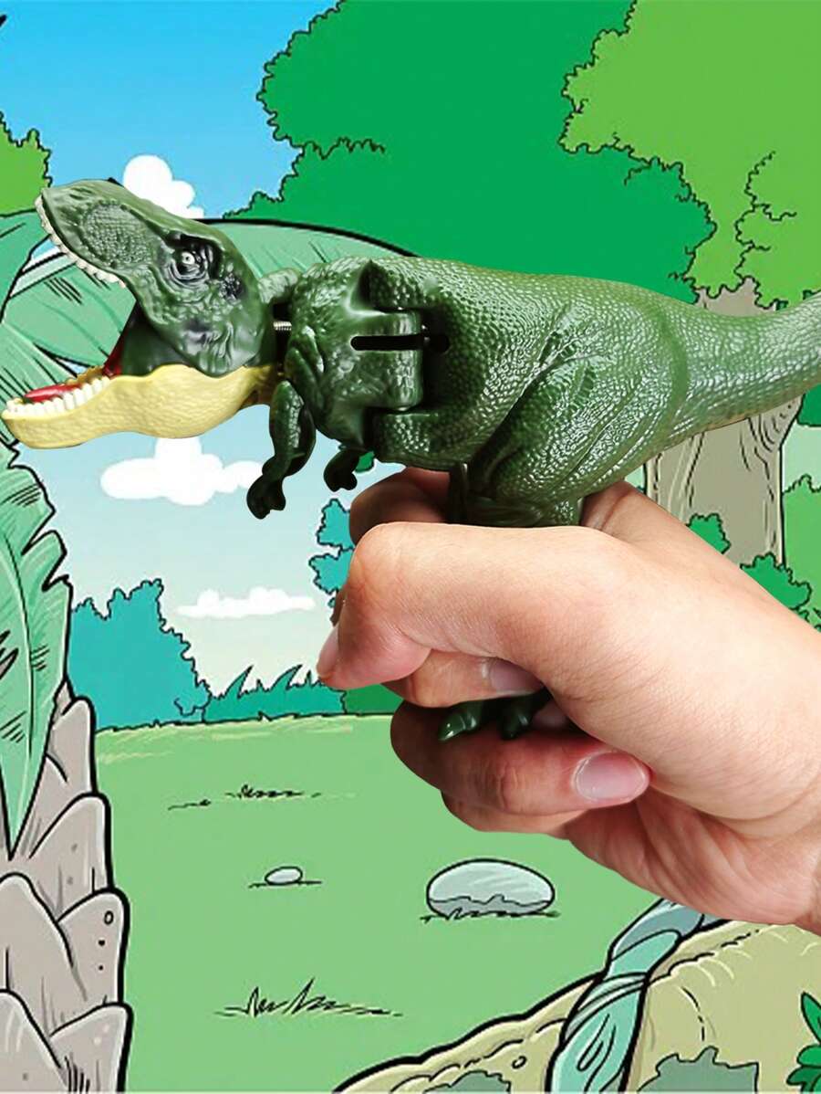 1pc Automatic Tyrannosaurus Rex Dinosaur Figure That Bites When ... 1pc Automatic Tyrannosaurus Rex Dinosaur Figure That Bites When ...