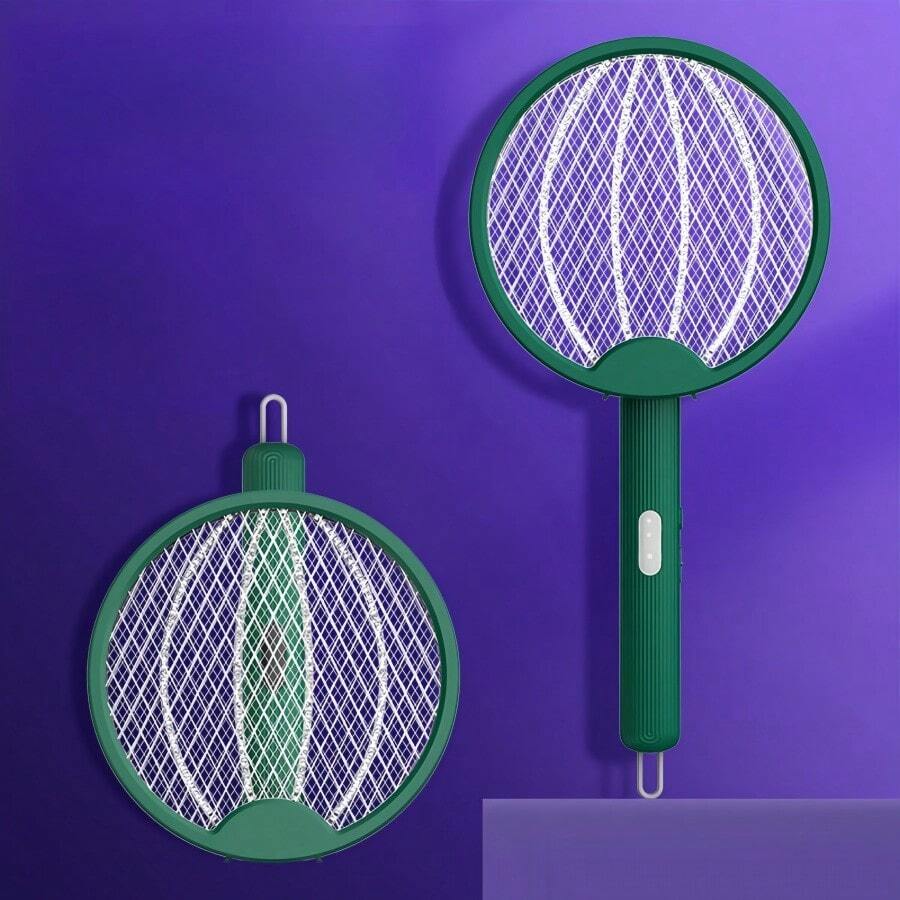 A New Rotating Collapsible Electric Mosquito Beat Rechargeable Light ...