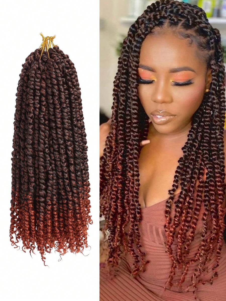 12 Strands/Pack 8 Pack Enough For A Full Head Passion Twist Crochet ...