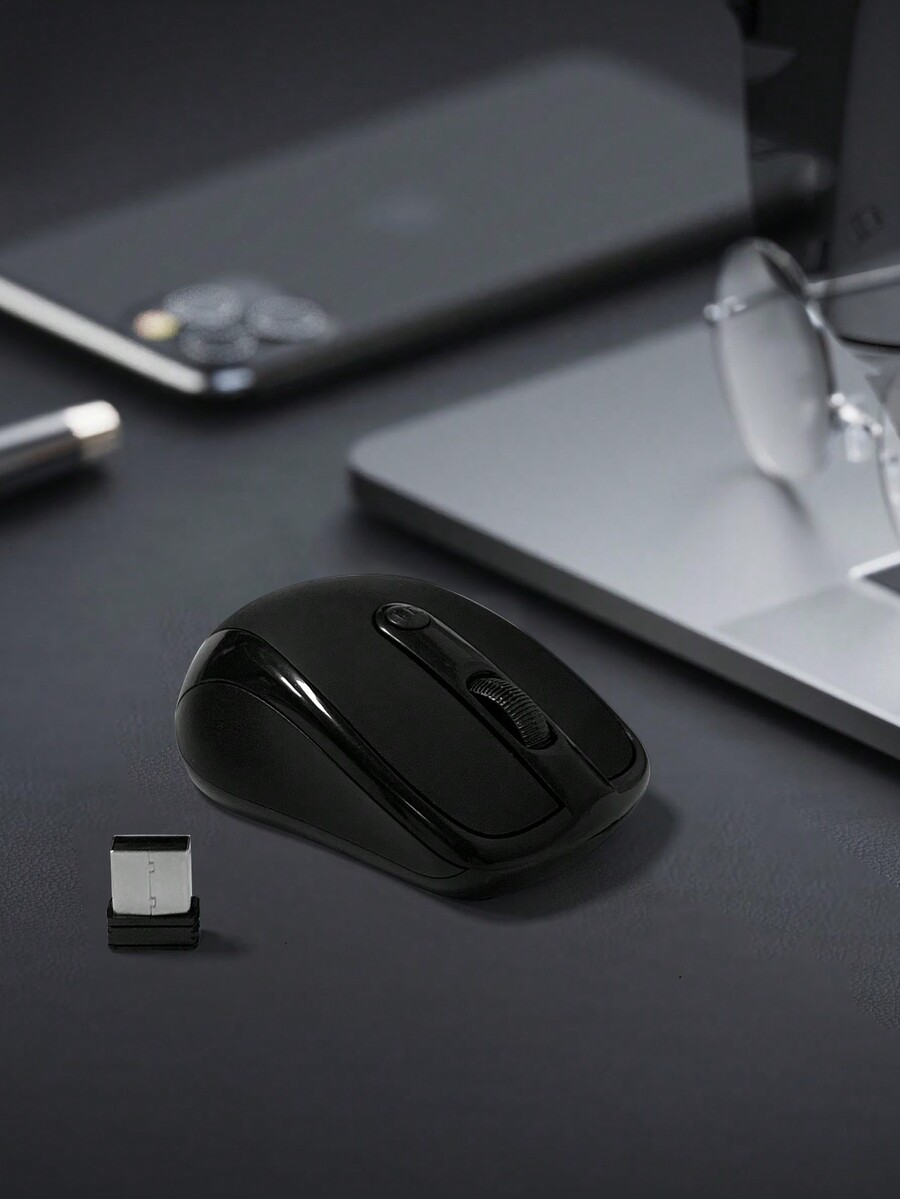 Battery-Powered Wireless Mouse, Compatible With Office And Home ...