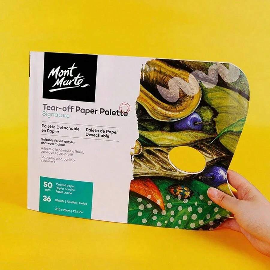 36Sheets Tearable Portable Palette Paper ,Cleanup Is Quick And Easy ...